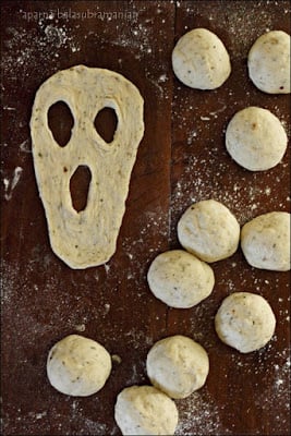 Herbed “Boo/ Ghost” Breads For Halloween | My Diverse Kitchen - A ...