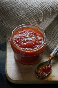 Easy Red Pepper Jam - My Diverse Kitchen - A Vegetarian Blog