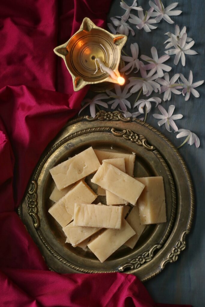Maida Cake or Maida Burfi - My Diverse Kitchen - A Vegetarian Blog